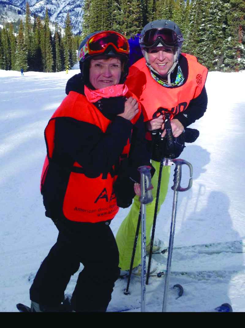 Skiers share their sport with the blind - The Woodstock Independent