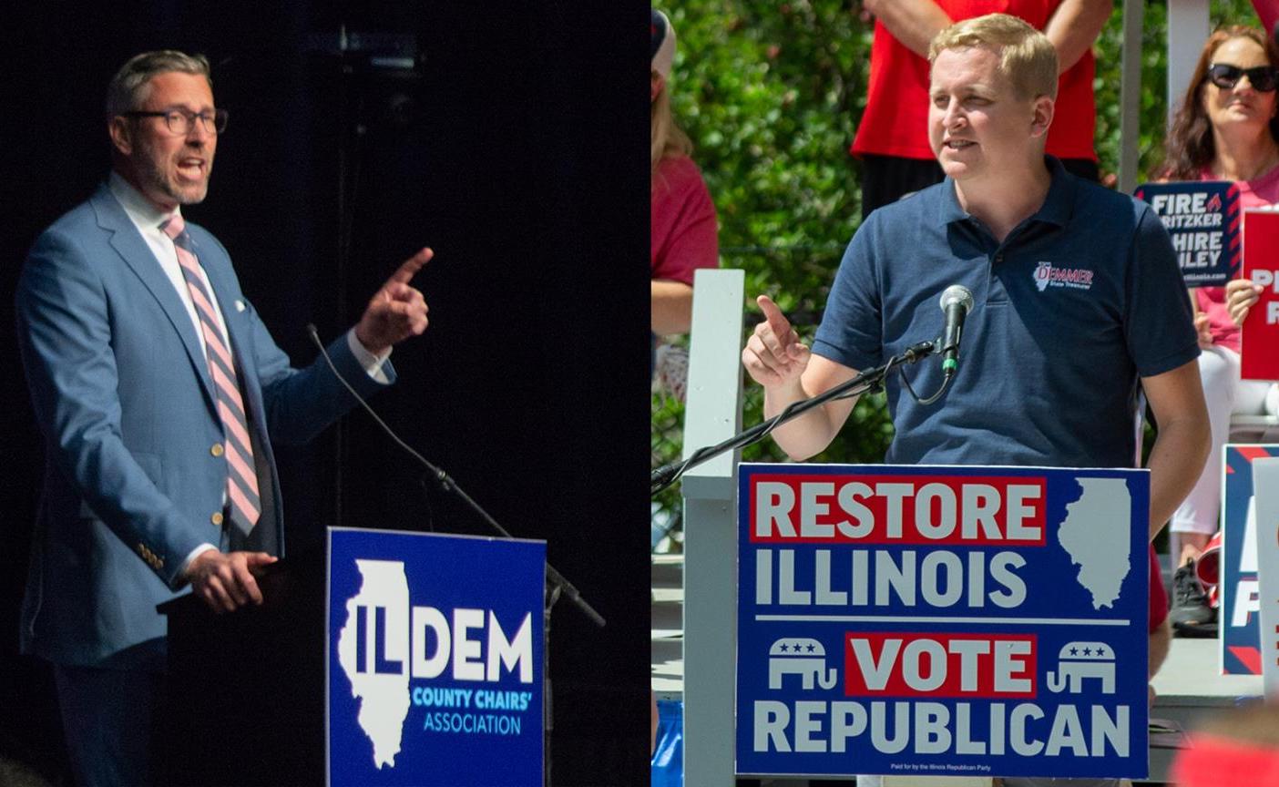 Election 2022: State treasurer, Frerichs vs. Demmer - The Woodstock ...