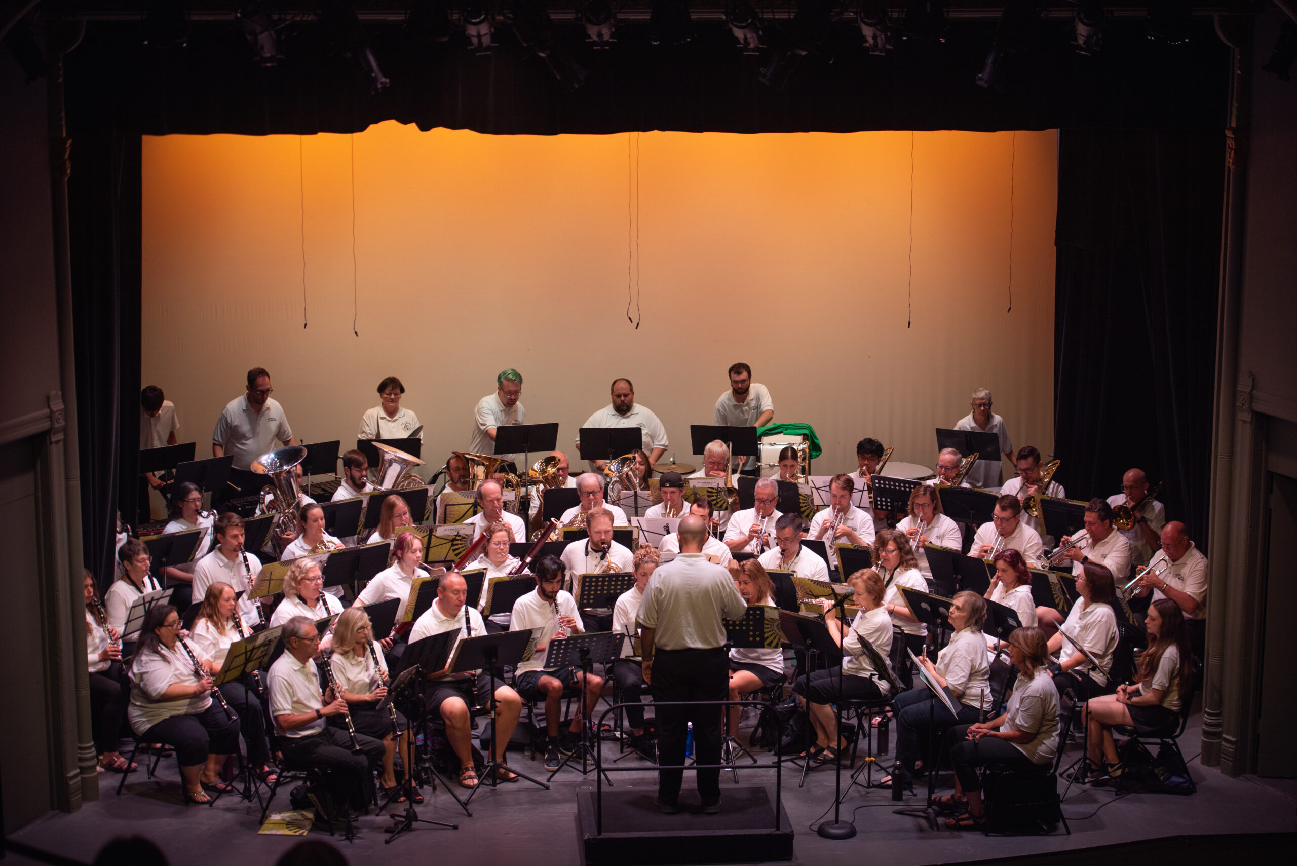 City Band concert forced inside again, this time by threatening weather ...