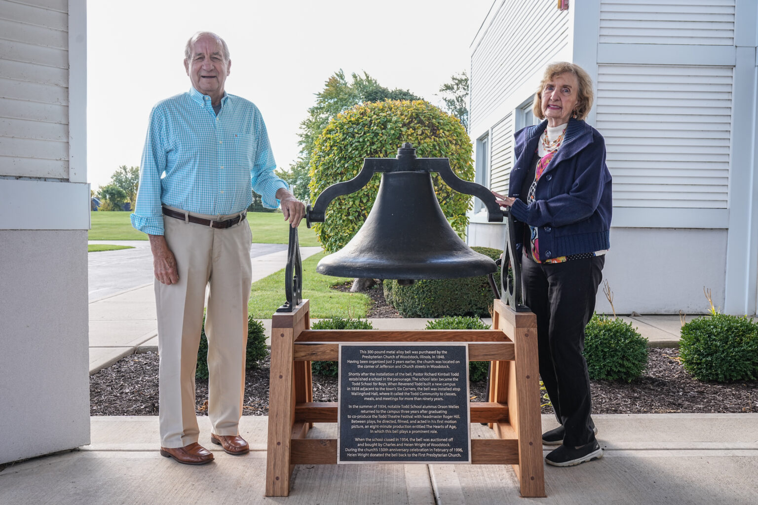 The Welles connection: Todd School bell called students to meals ...