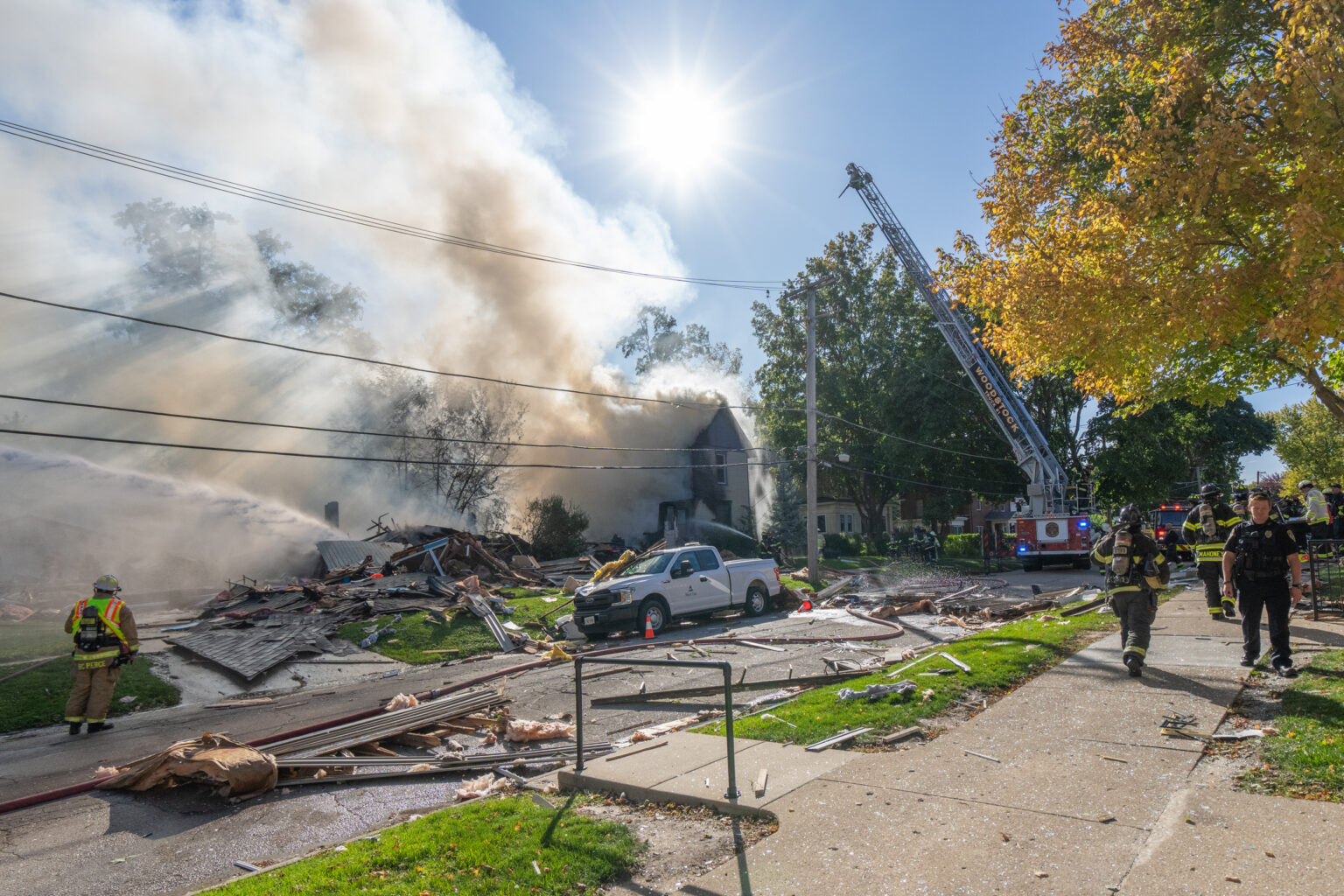 Gas explosion destroys house near St. Mary, heavily damages house next ...