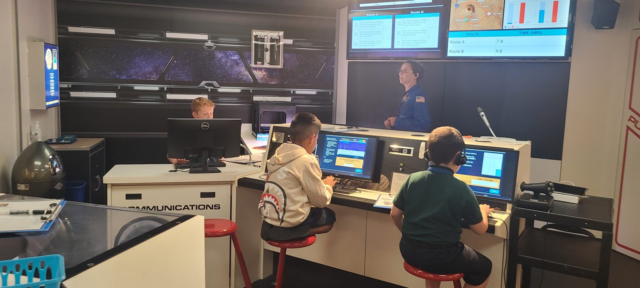Inspiring young space explorers: D-200’s Challenger Learning Center ...