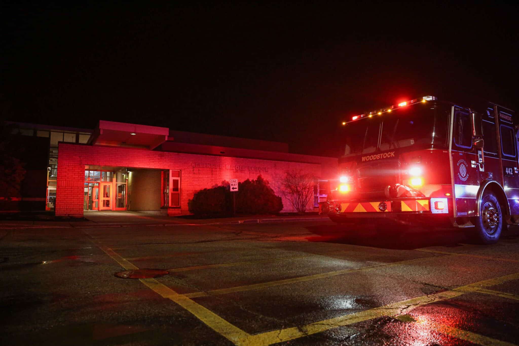 WFRD respond to reports of fire at Creekside Middle School - The ...