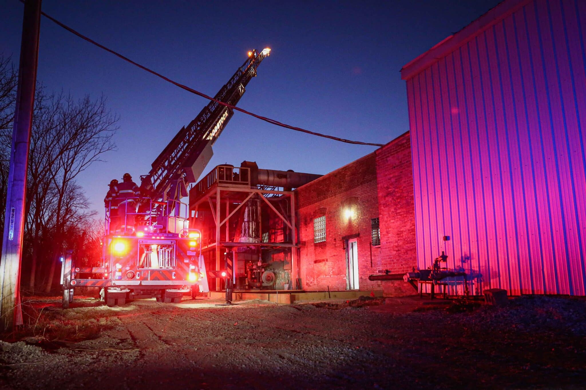 WFRD contains fire at Vorteq Coil Finishers - The Woodstock Independent