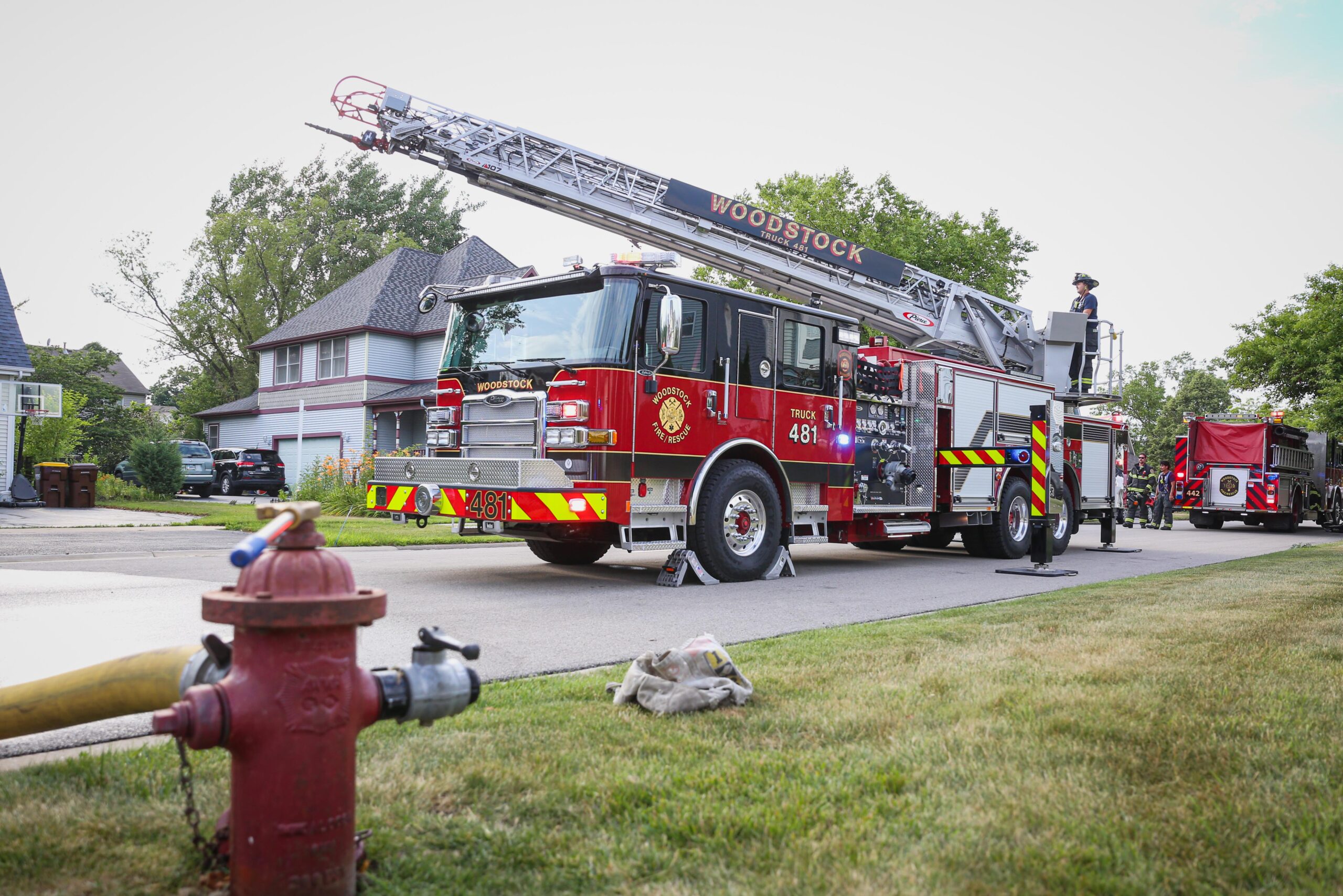 WFRD prevents deck fire from spreading - The Woodstock Independent