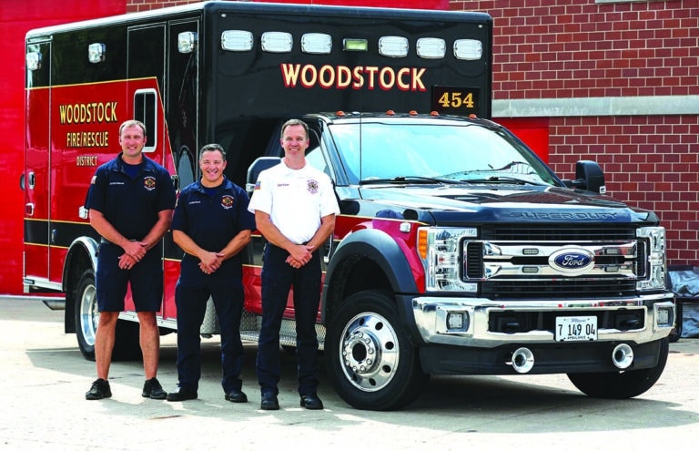 Fire district has new plan, fifth ambulance on road - The Woodstock ...