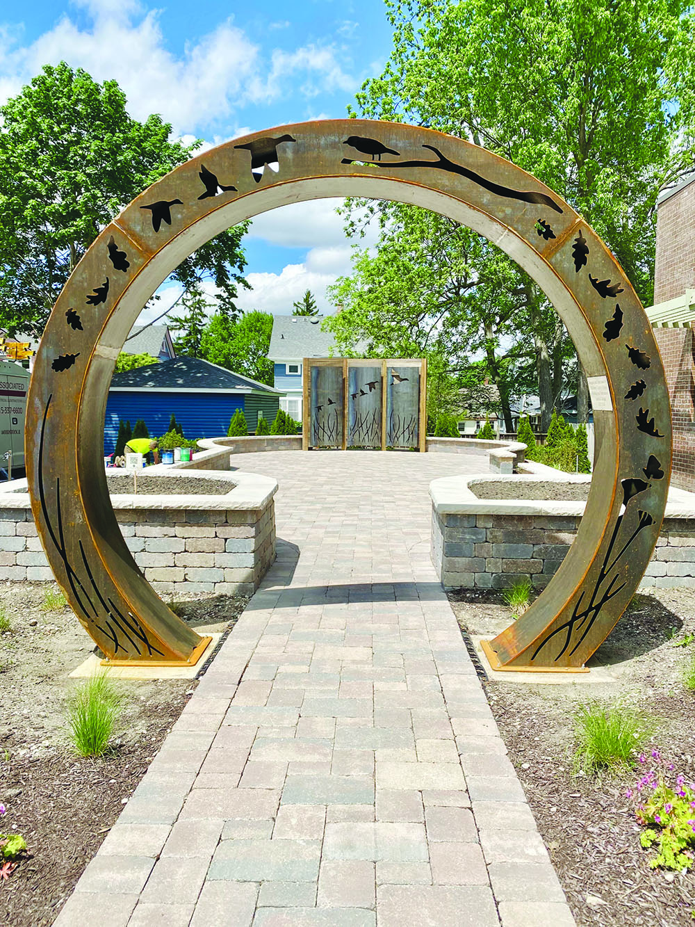 Creating community with a new landscape design - The Woodstock Independent
